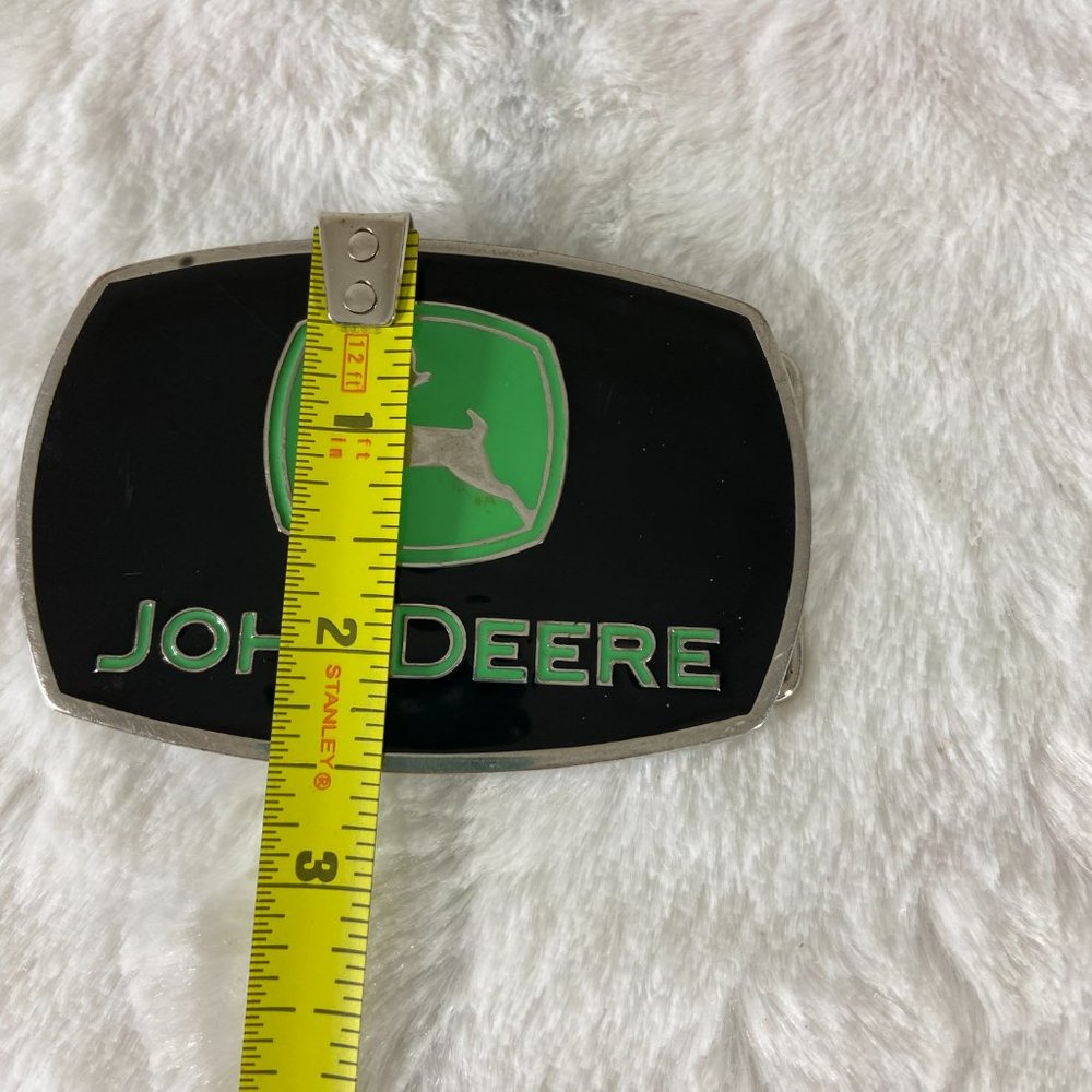 Vintage John Deere Collectible Belt Buckle Rare Silve… - Gem
